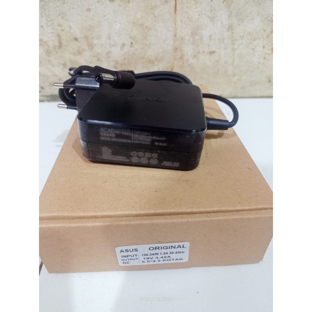 Jual ASUS AC Adapter Original ASUS A455 A455L X402C X302U A550C 19V~3.42A 65Watt x455c | Shopee ...