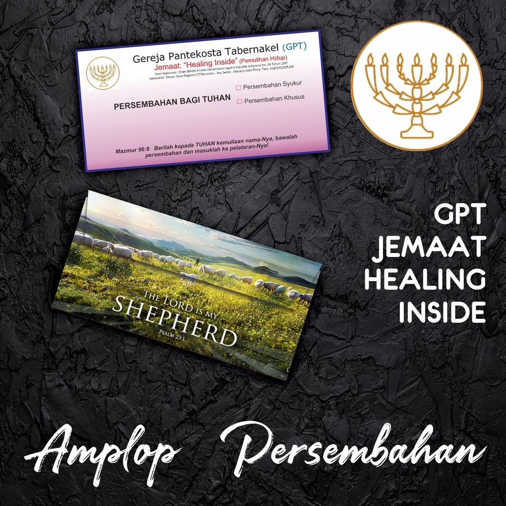Jual Amplop Persembahan untuk GPT Jemaat Healing Inside | Shopee Indonesia