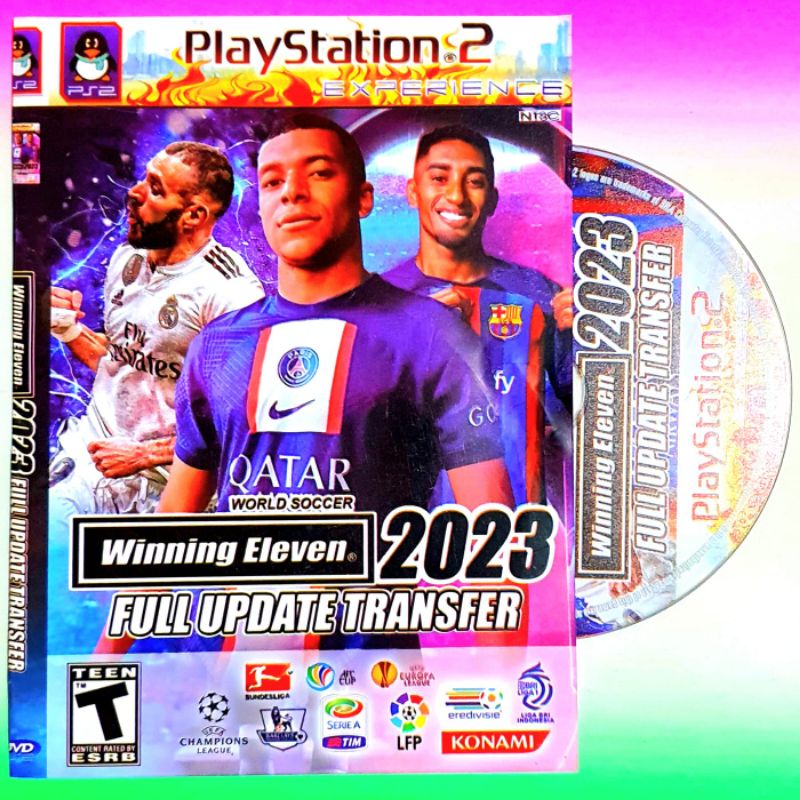 Jual KASET GAME PS2 WINNING ELEVEN 2023 FULL UPDATE TRANSFER - KASET ...