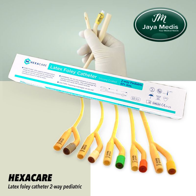 Jual HEXA CARE LATEX FOLEY CATHETER 2 - WAY | Shopee Indonesia