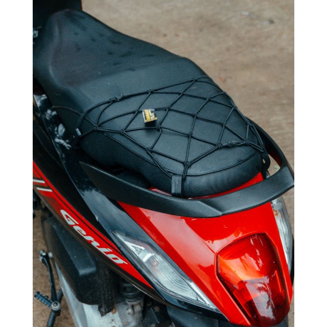 Jual jaring jok motor untuk jas hujan dan bawa barang kecil mininet ...