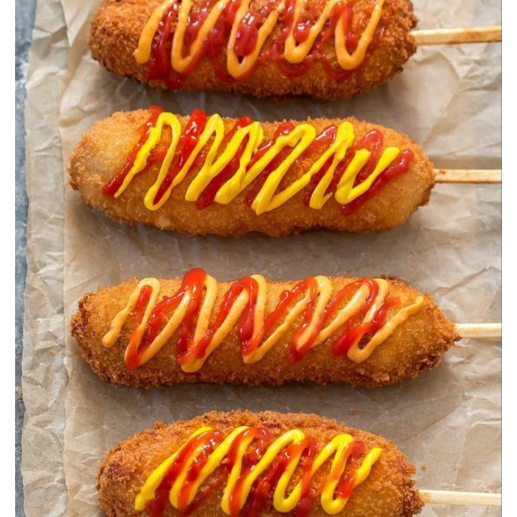 Jual Premix Corn Dog 500 Gram Tepung Instant Untuk Buat Cemilan Khas ...