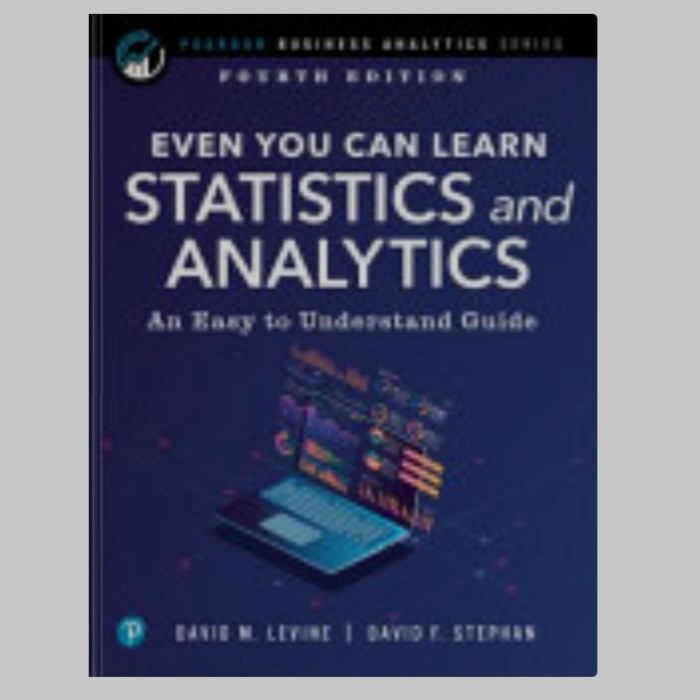 Jual Buku Even You Can Learn Statistics and Analytics | Shopee Indonesia
