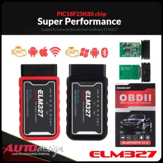 Jual Original Chip /OBDII OBD2/ELM327 V1.5 / WIFI | Shopee Indonesia
