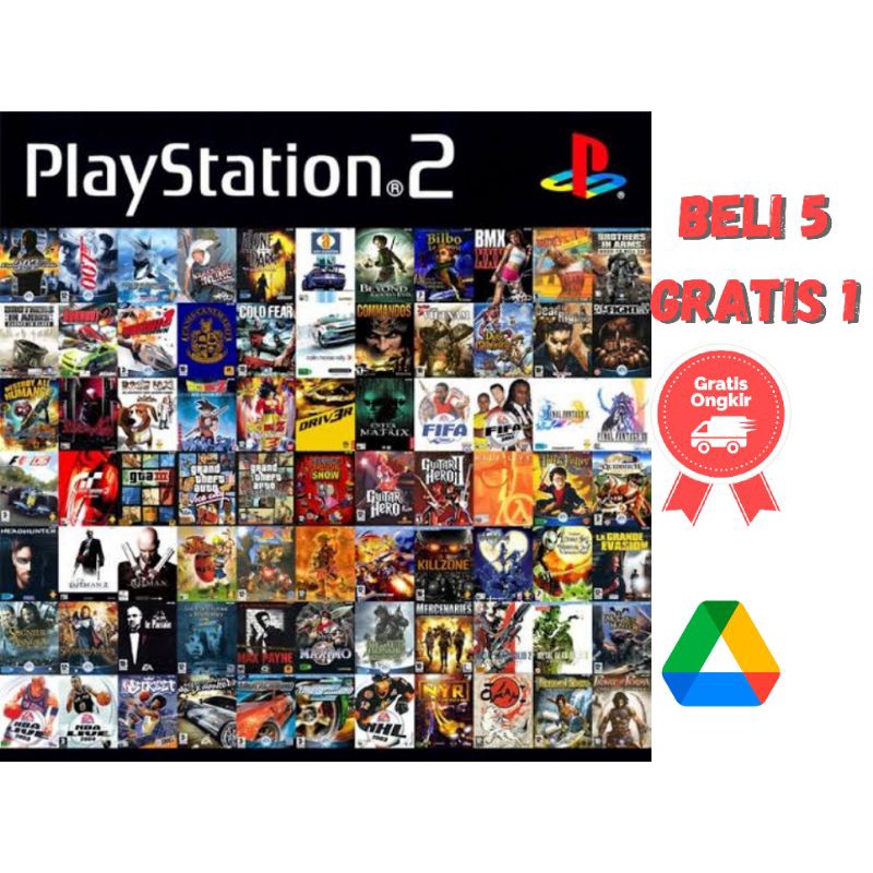 Jual Game PS2 Format ISO Murah Banget Min Order 2 untuk PS2 HDD ...