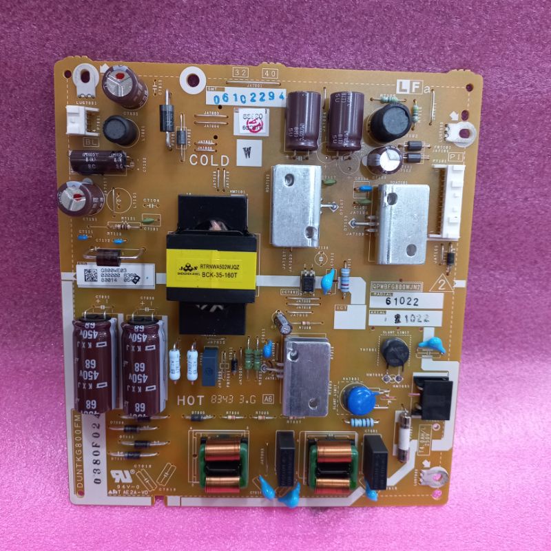 Jual SHARP 2T-C32BG1I - POWER SUPPLY- REGULATOR- PSU- MESIN TV LED ...