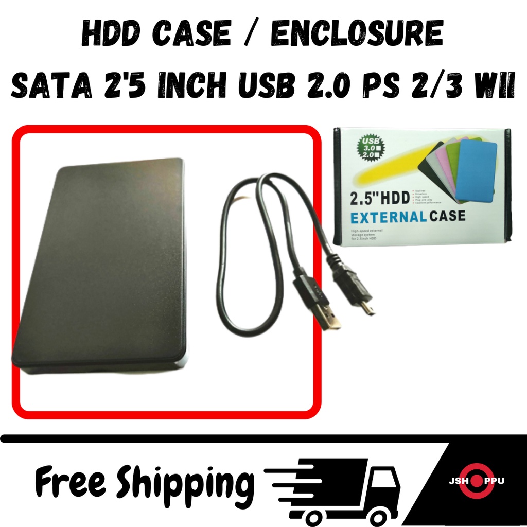 Jual Casing HDD Enclosure Hardisk 2.5 Inch Eksternal Sata External ...