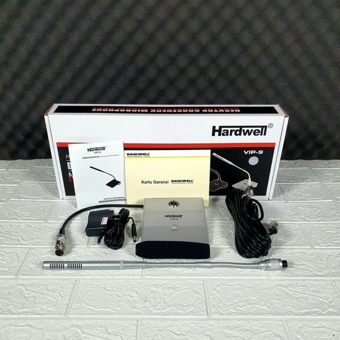 Jual Mic Podium Meja Hardwell VIP 9 - Silver | Shopee Indonesia