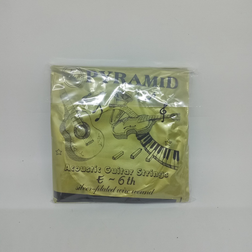 Jual Senar gitar akustik pyramid coklat No 6 (isi 12 pcs) | Shopee ...
