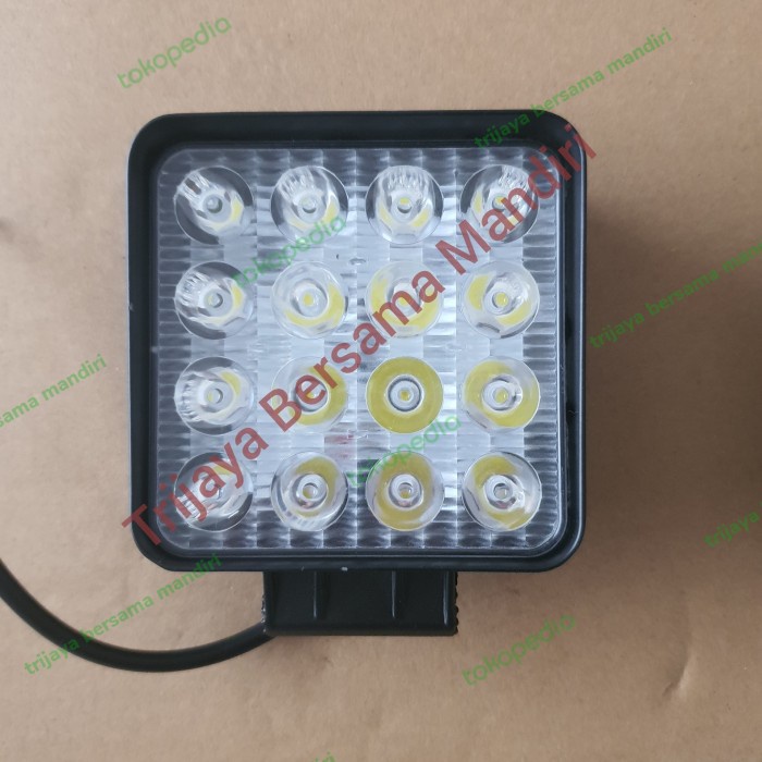 Jual lampu kerja alat berat 24V model LED 16 titik | Shopee Indonesia