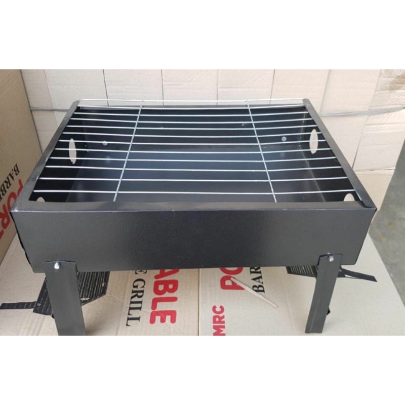 Jual alat panggangan KOTAK barbeque grill portable/ panggangan kotak ...