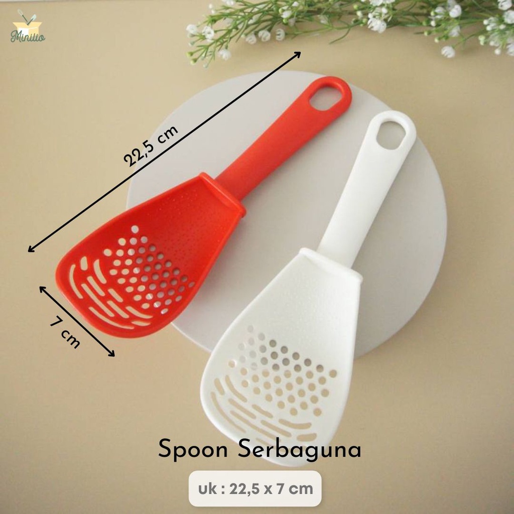 Jual Multifungsi Sendok Masak Rumah Tangga / Dapur , Sendok Saringan ...