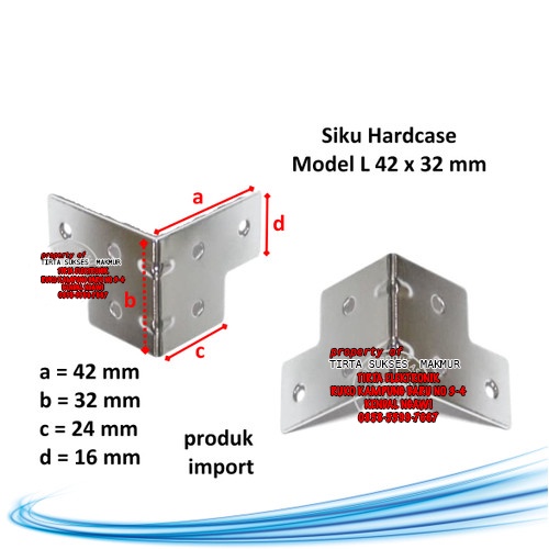 Jual BOX SIKU L HARDCASE SIKU POJOK CORNER KB 506-SIKU BA 509 | Shopee ...