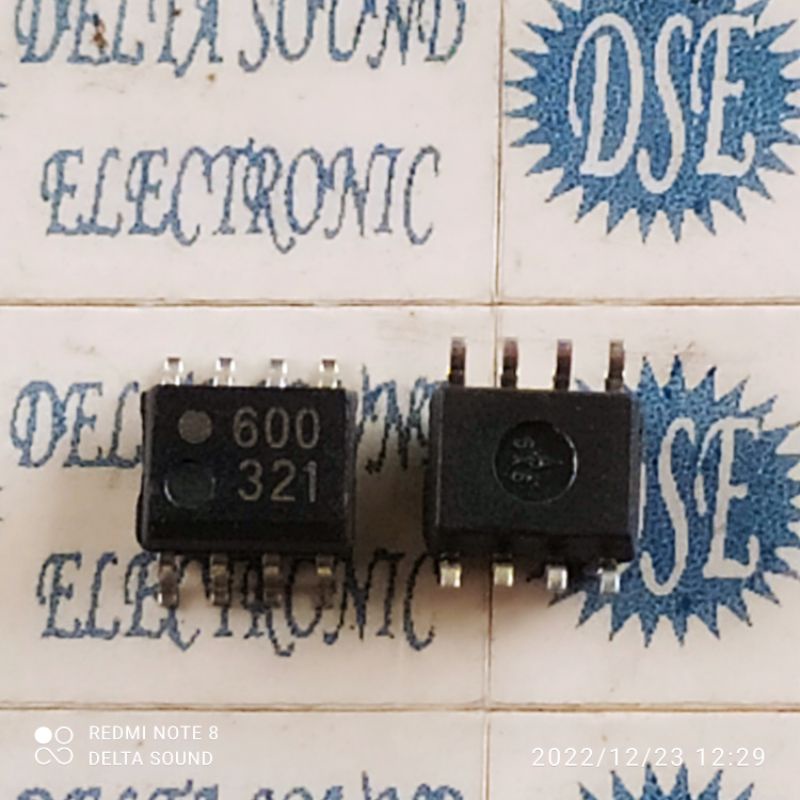 Jual 1 Pcs IC HCPL0600 HCPL 0600 SOIC8 High Speed Optocoupler Power Amplifier Class TD ...