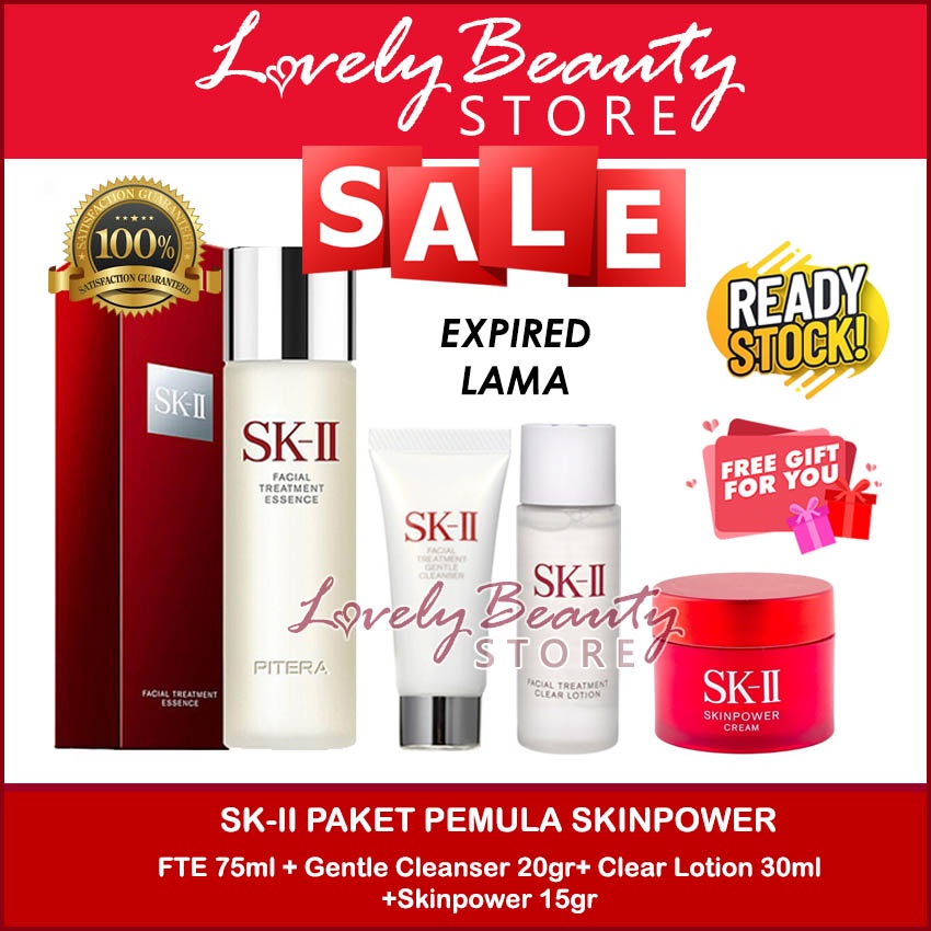 Jual SK II SK2 SKII Paket Pemula Skinpower(FTE75ml) | Shopee Indonesia