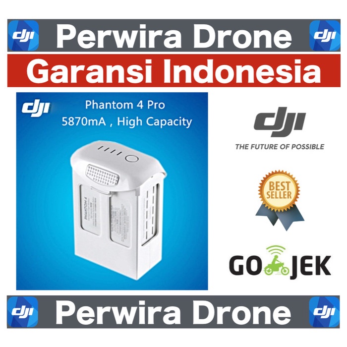 Jual BATERAI ORIGINAL DJI PHANTOM 4 PRO PLUS 4S 5870MAH SMART BATTERY ...