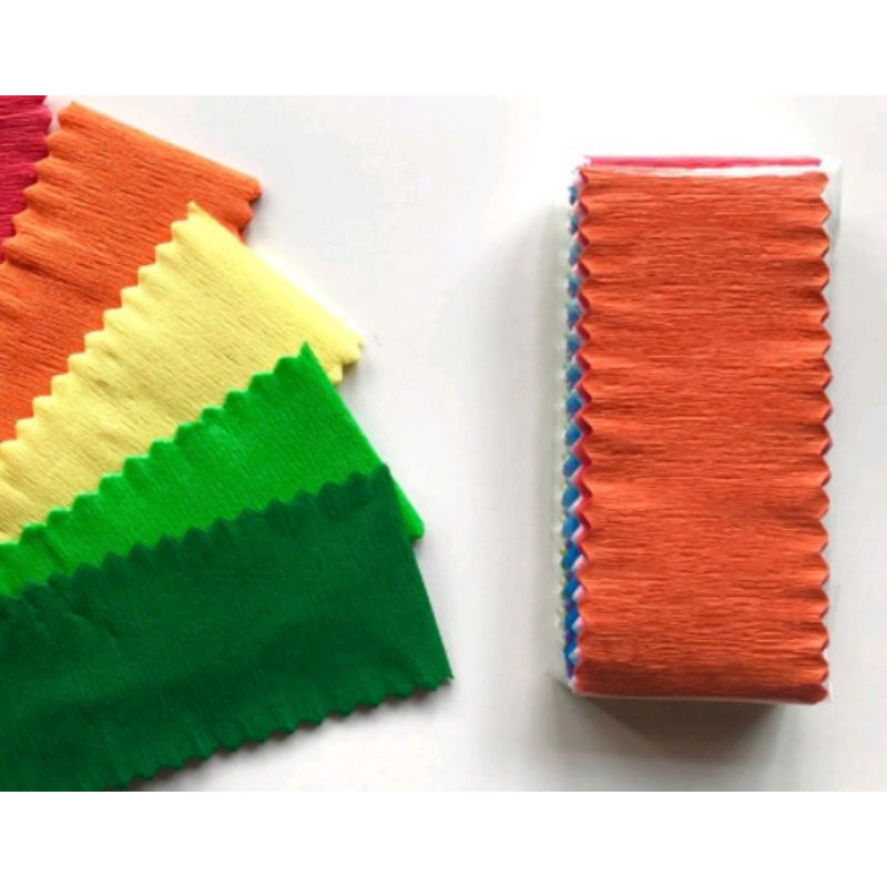 Jual Kertas Crepe Potong isi 1 Pack | Shopee Indonesia