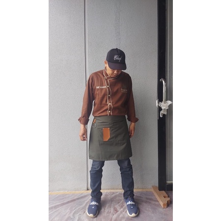 Jual Baju Koki Custom Baju Chef Jacket Chef Seragam koki Seragam Chef ...