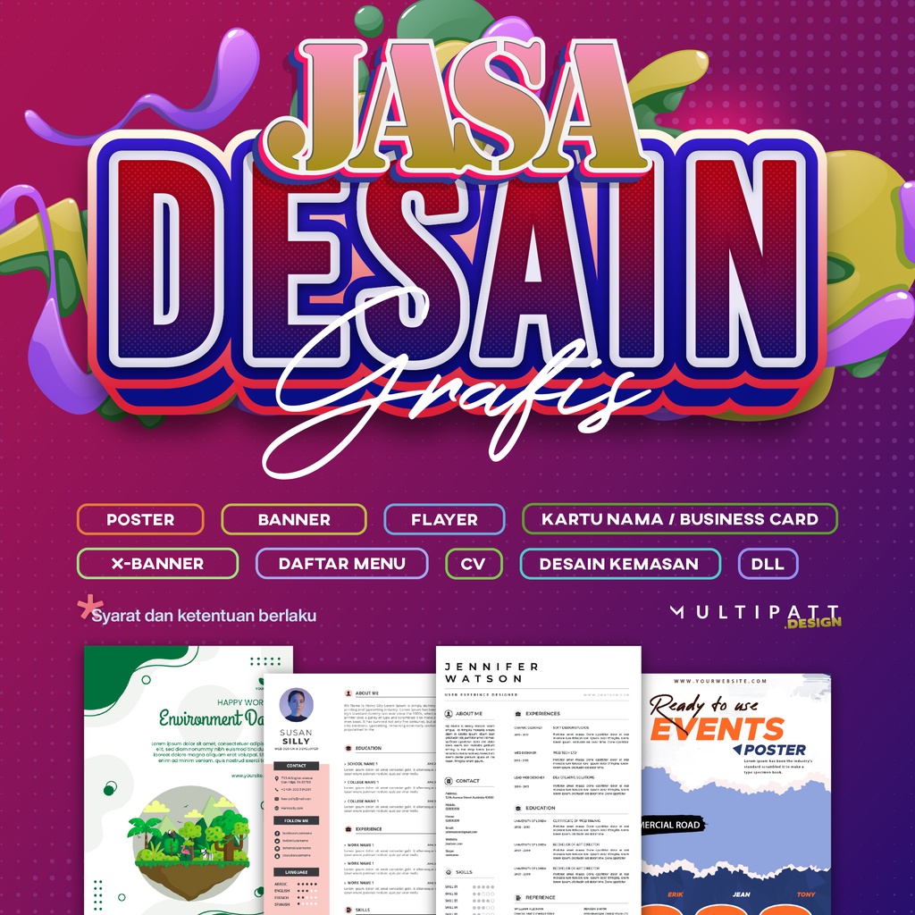 Jual Desain Banner, Desain Spanduk, Desain Poster, Desain Flayer ...