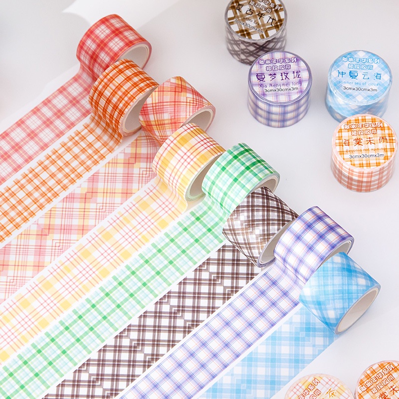 Jual HS- WASHI TAPE SELOTIP KERTAS MASKING TAPE SOLATIP KARTUN SELOTIP ...