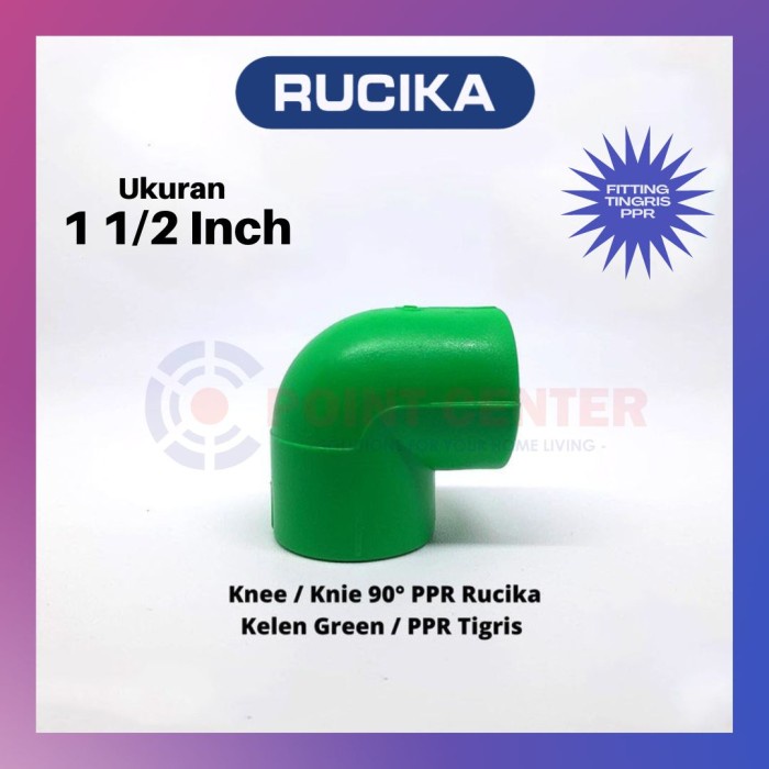 Jual TERBAIK KNEE KNIE KENI PPR 1-1/2" 1-1/2 INCH 50MM ELBOW RUCIKA TIGRIS | Shopee Indonesia