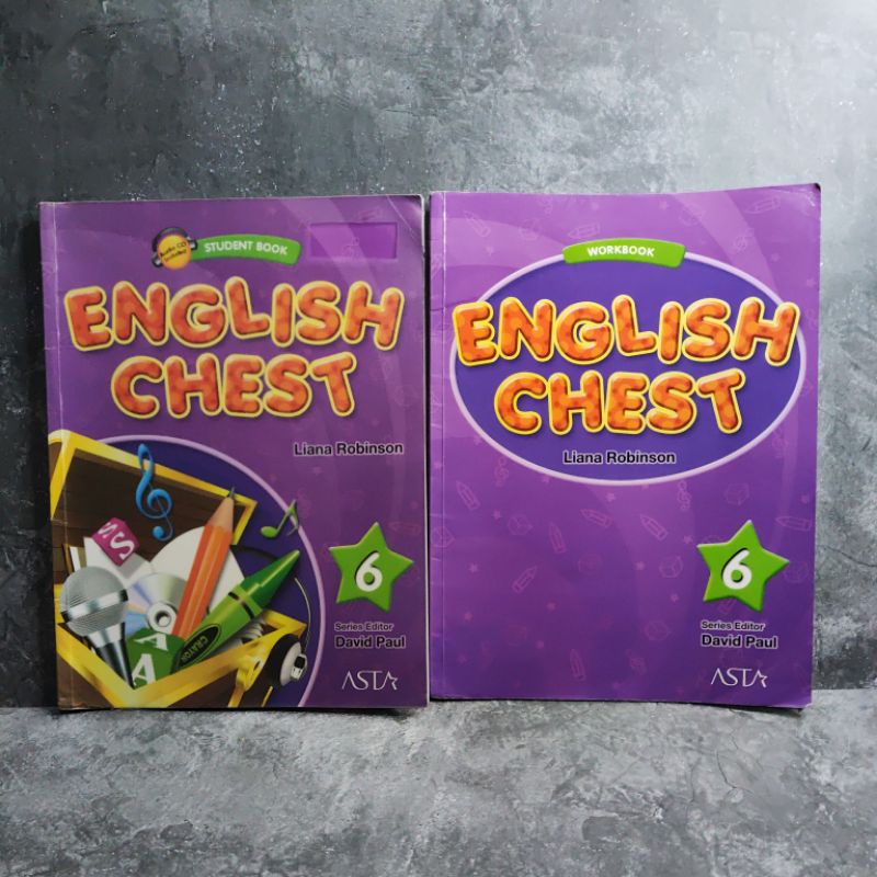Jual Buku English Chest 6, Student book, Workbook, Asta, David Paul, Liana Robinson. | Shopee ...