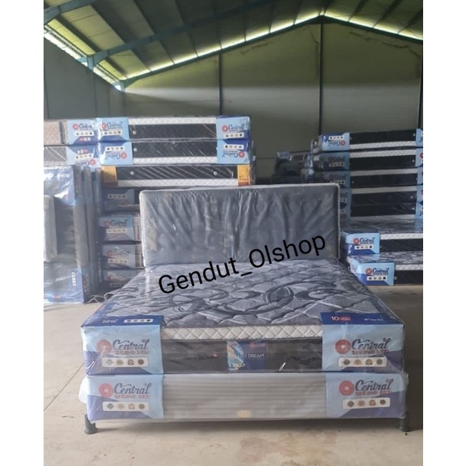 Jual (Khusus Wilayah Kota Palembang) Matras Spring Bed Central Deluxe Dream, Palembang | Shopee ...