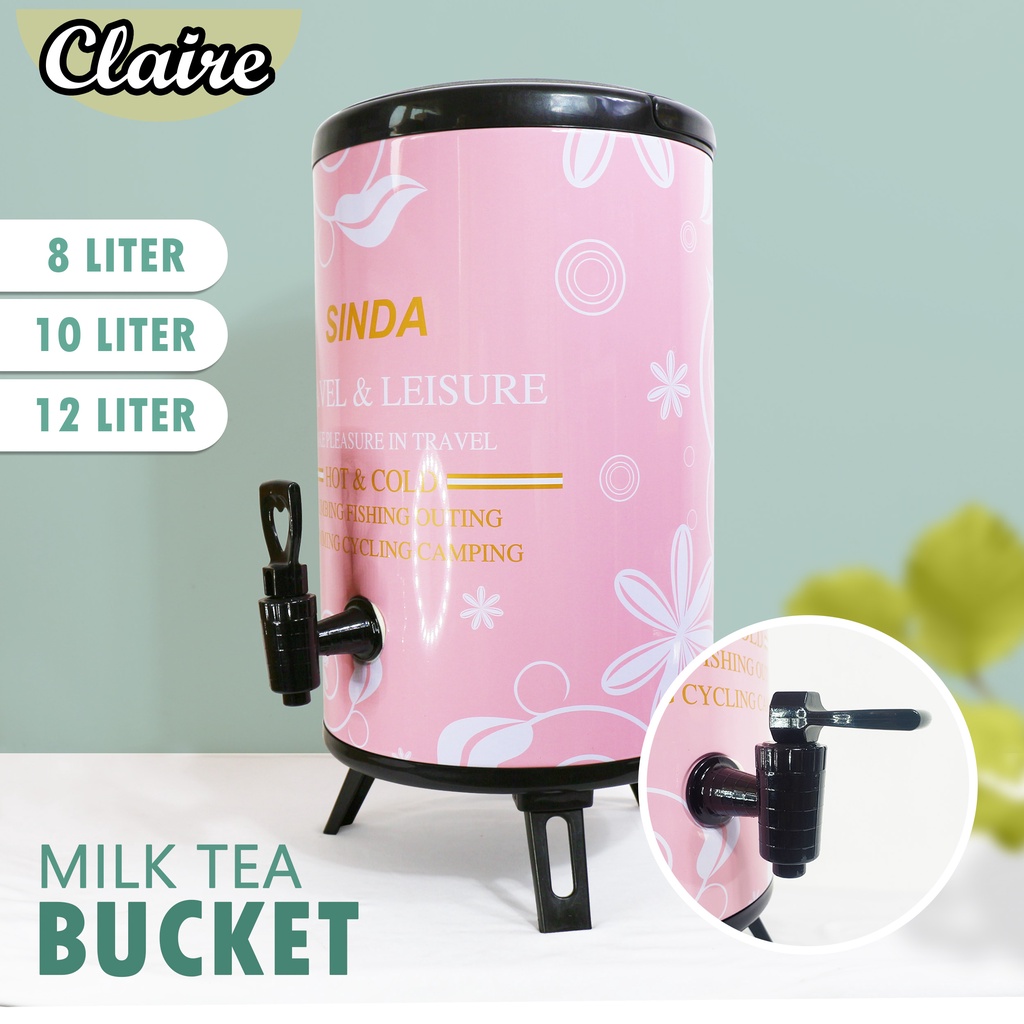 Jual TERMOS MILK TEA BUCKET / TERMOS TEKO AIR / DISPENSER MINUMAN ...
