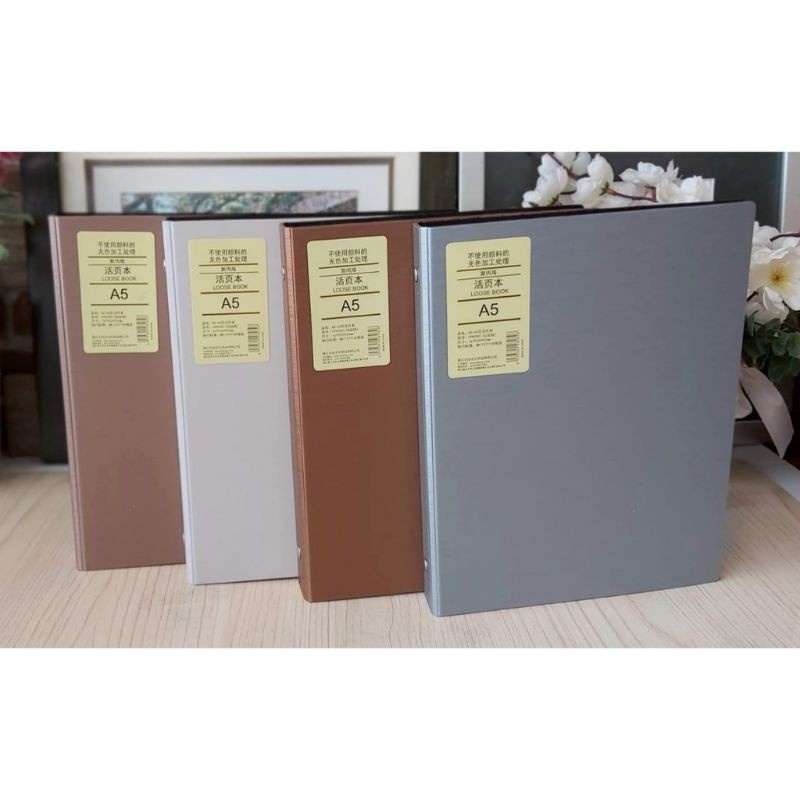 Jual Map Binder Wengu A5 Ring Plastik 20 Buku Note Kampus Hard Cover ...