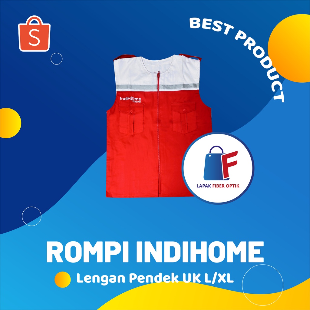 Jual Rompi kerja Indihome Ukuran M | Shopee Indonesia