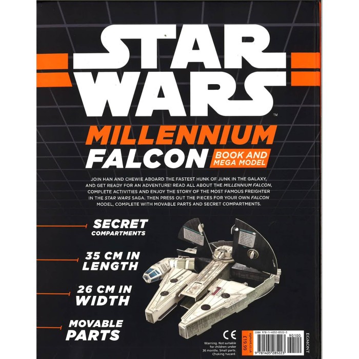 Jual STAR WARS MILLENNIUM FALCON BOOK AND MEGA MODEL | Shopee Indonesia