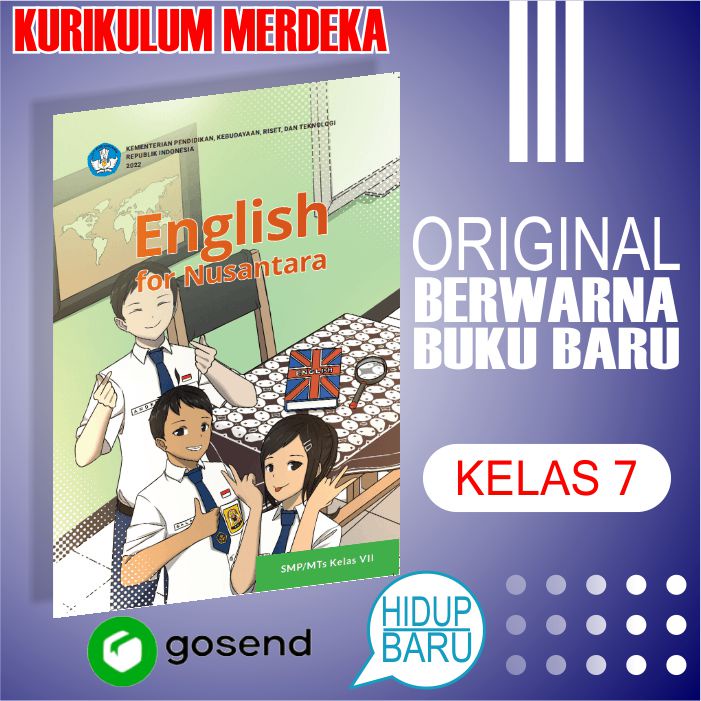 Jual buku bahasa inggris kelas 7 kurikulum merdeka | Shopee Indonesia