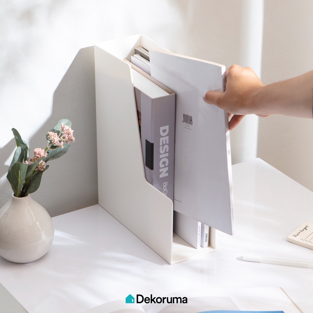 Jual Dekoruma MISU Box File - Box Tempat Penyimpanan Dokumen Kertas ...