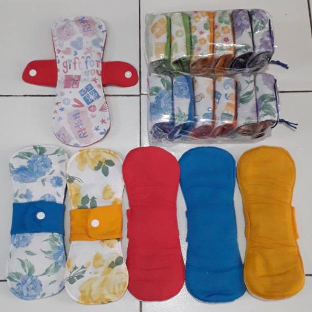 Jual Pembalut Kain Cuci Ulang Menspad Day Reuse | Shopee Indonesia