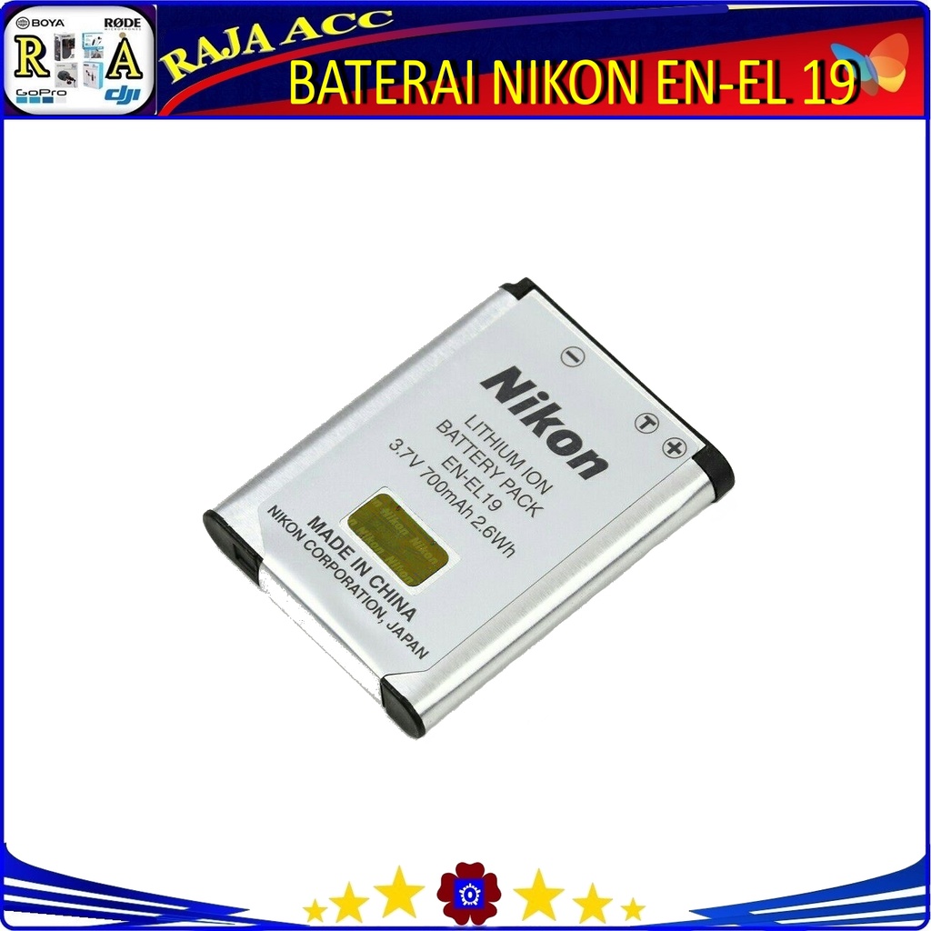 Jual Baterai Nikon EN-EL19 / ENEL 19 Baterai Nikon | Shopee Indonesia