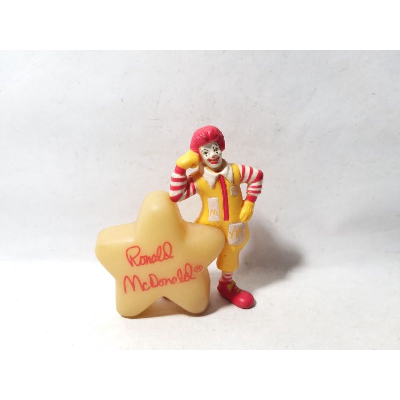 Jual Maskot Bintang Ronald Mekdi Super Star Superstar Happy Meal Mcd Mcdonalds Clown Mascot 1988 ...