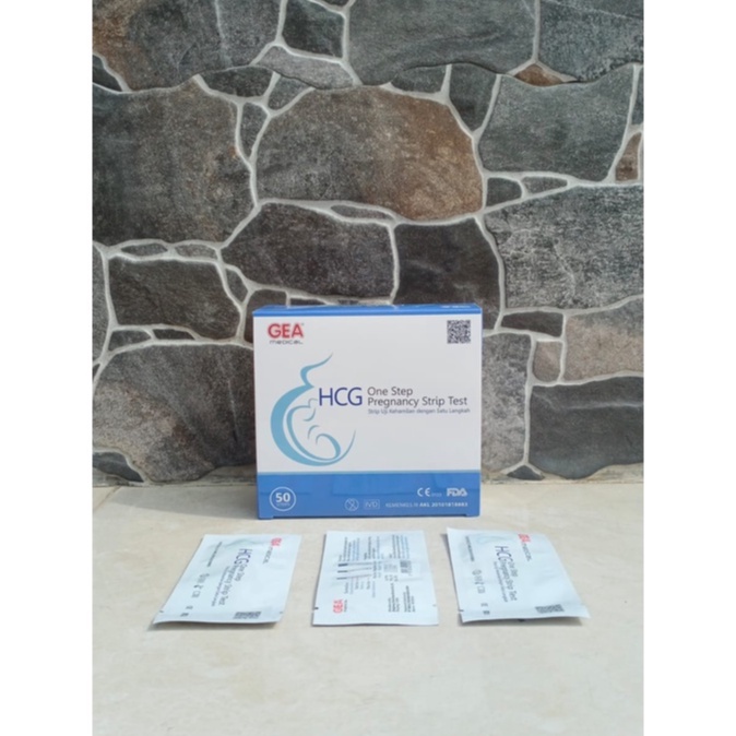 Jual Alat Uji Kehamilan Gea Medical Per Pcs Test Pack Gea Medical Per ...