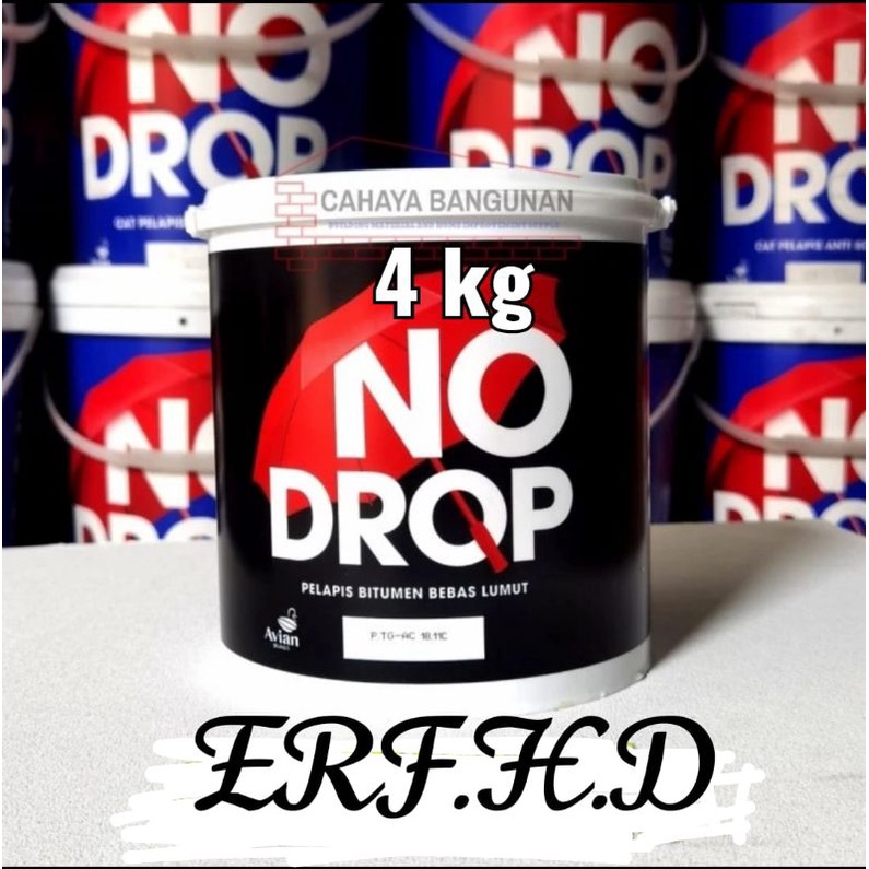 Jual CAT NO DROP BITUMEN BLACK HITAM 4KG CAT NO DROP BITUMEN PELAPIS ...