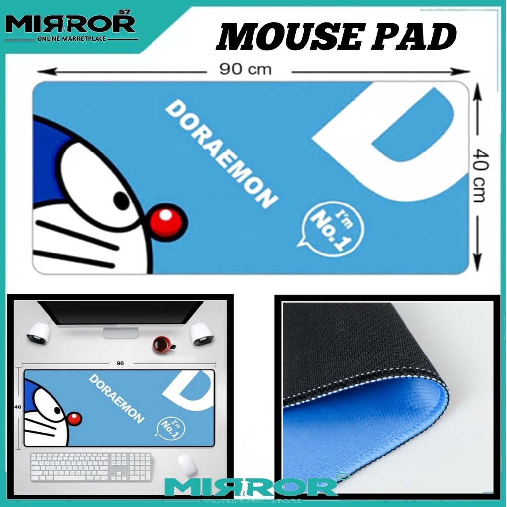 Jual Mouse Pad Gaming XL Desk Mat Alas Laptop Mouse Keyboard Motif ...