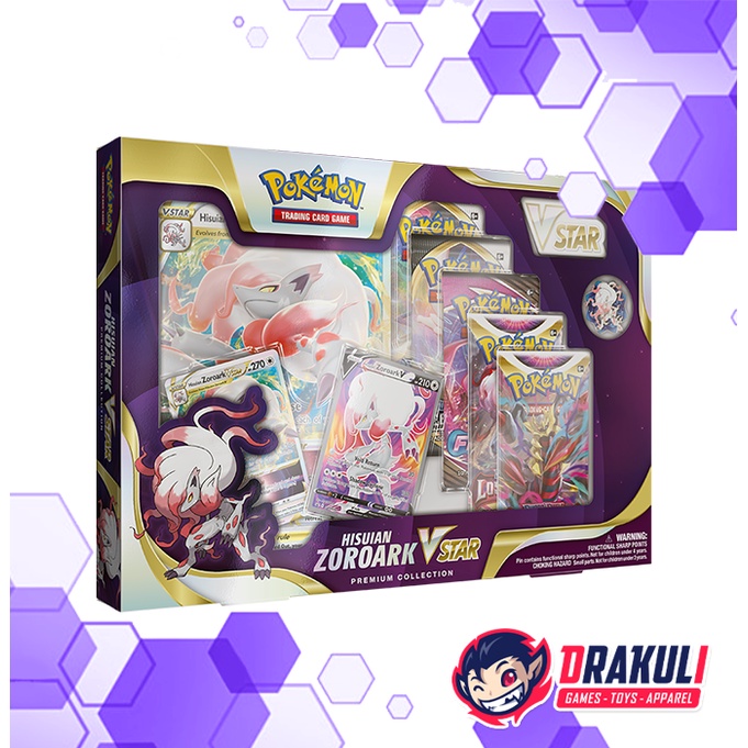 Jual TCG Pokemon Hisuian Zoroark V Star Premium Collection | Shopee Indonesia