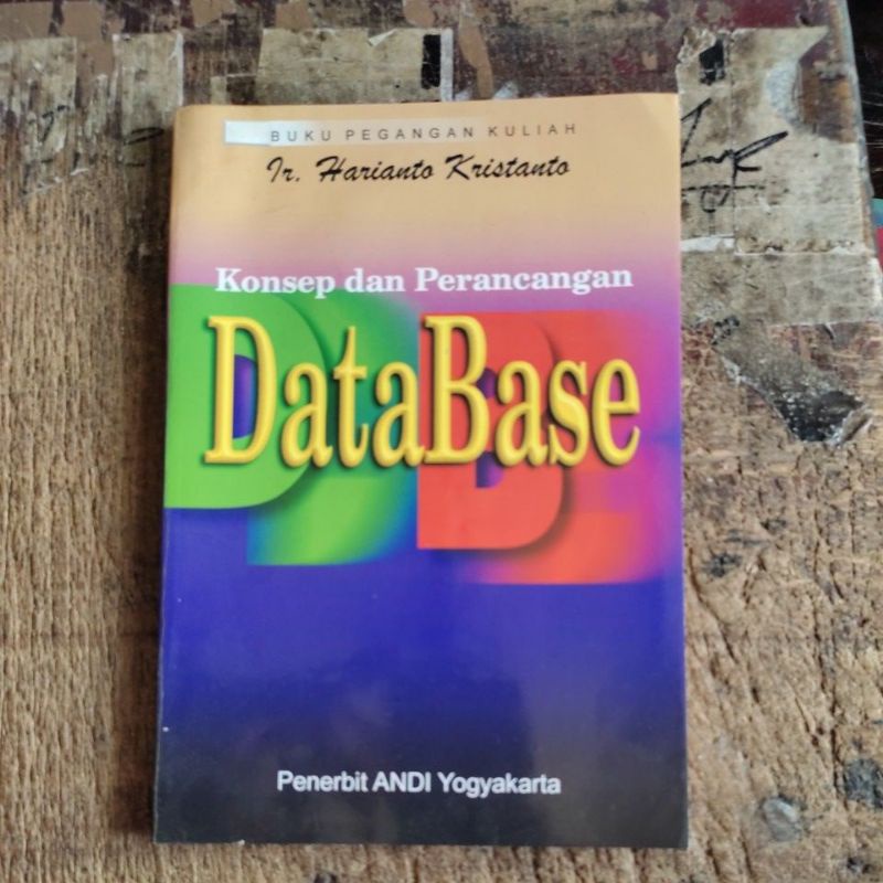 Jual buku konsep dan perancangan Data base (original) | Shopee Indonesia Jual buku konsep dan perancangan Data base (original) | Shopee Indonesia