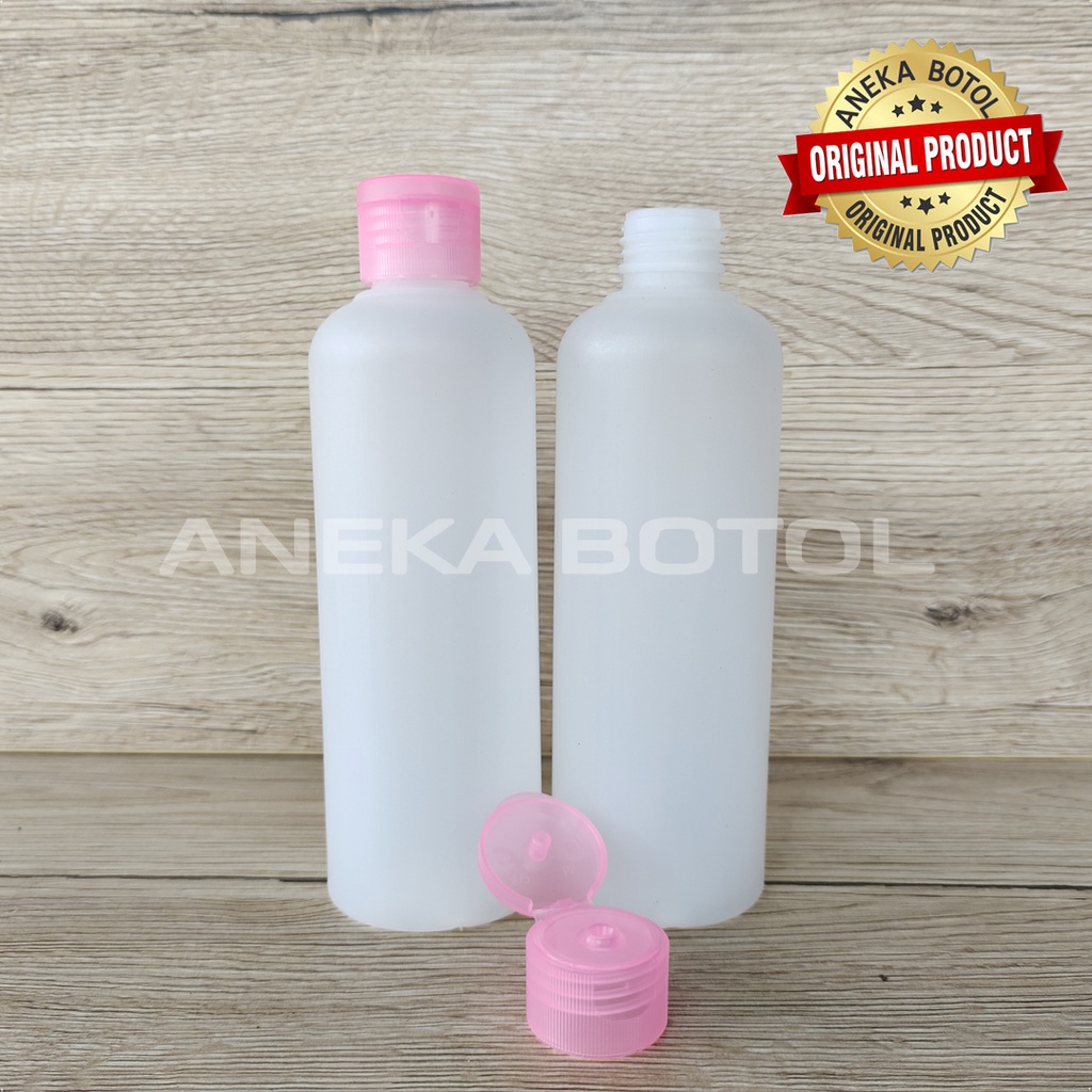 Jual BOTOL HDPE 250 ML NATURAL TUTUP FLIPTOP WARNA / WADAH SABUN | Shopee Indonesia