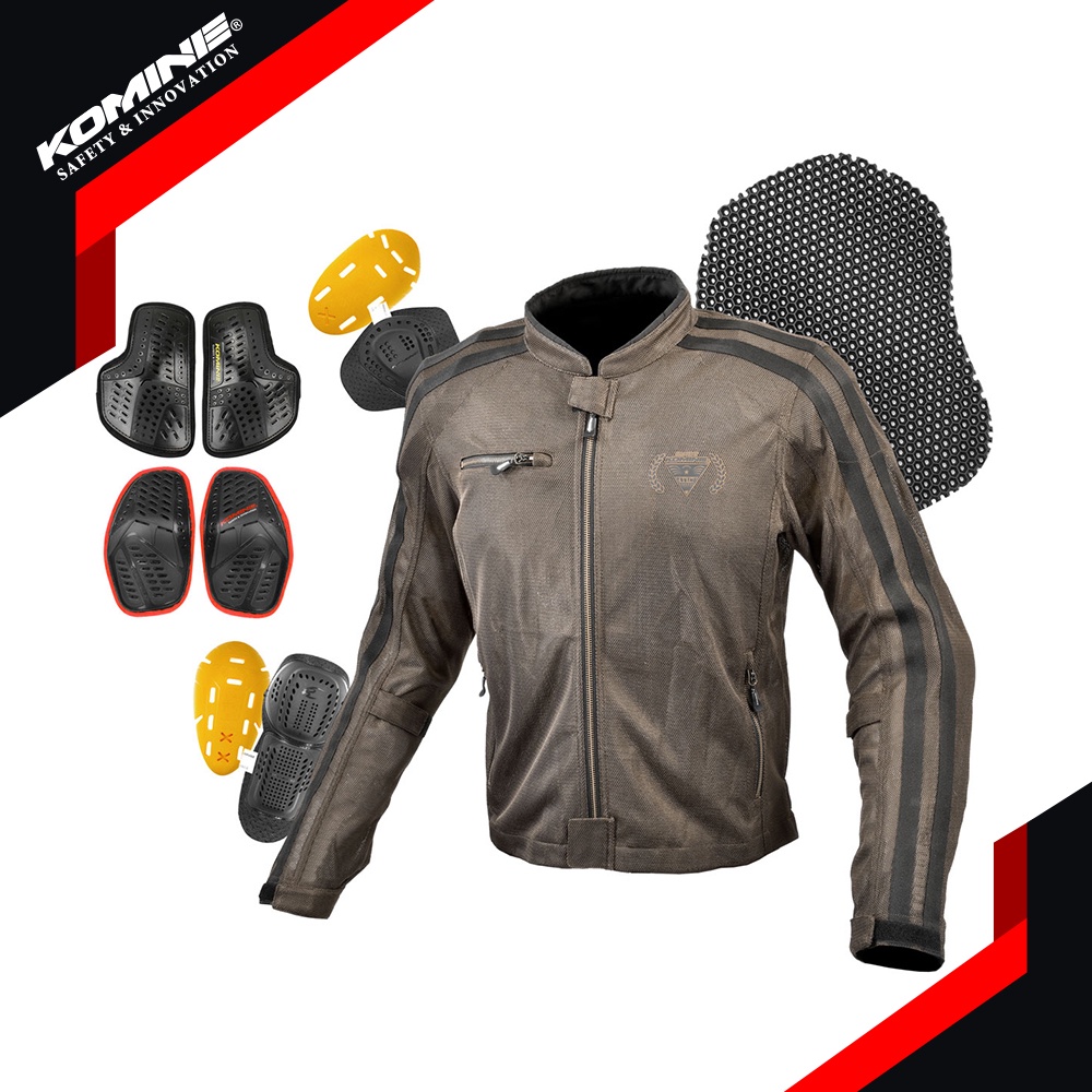 Jual JJaket KOMINE JK-119 Full Mesh Jacket SHIN | Shopee Indonesia