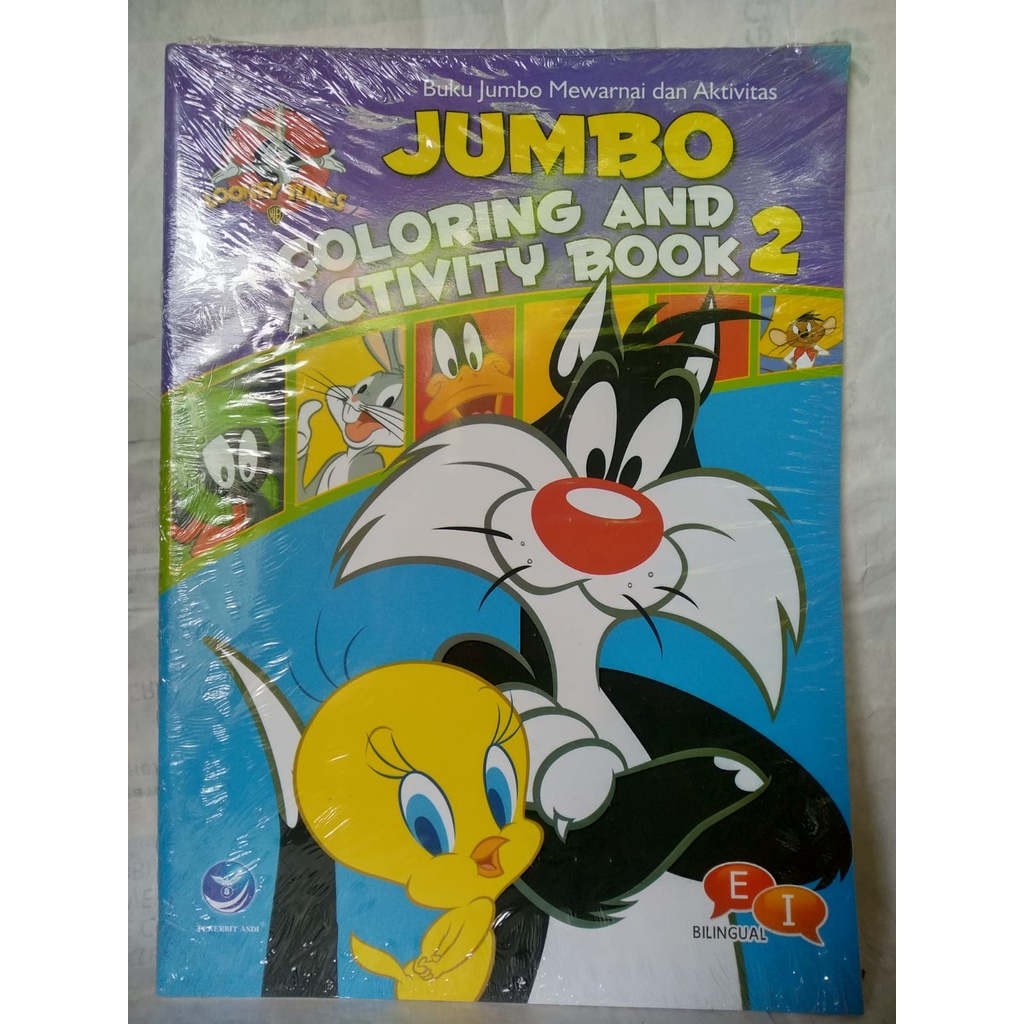Jual JUMBO COLORING AND ACTIVITY BOOK 2 (Buku Jumbo Mewarnai dan ...