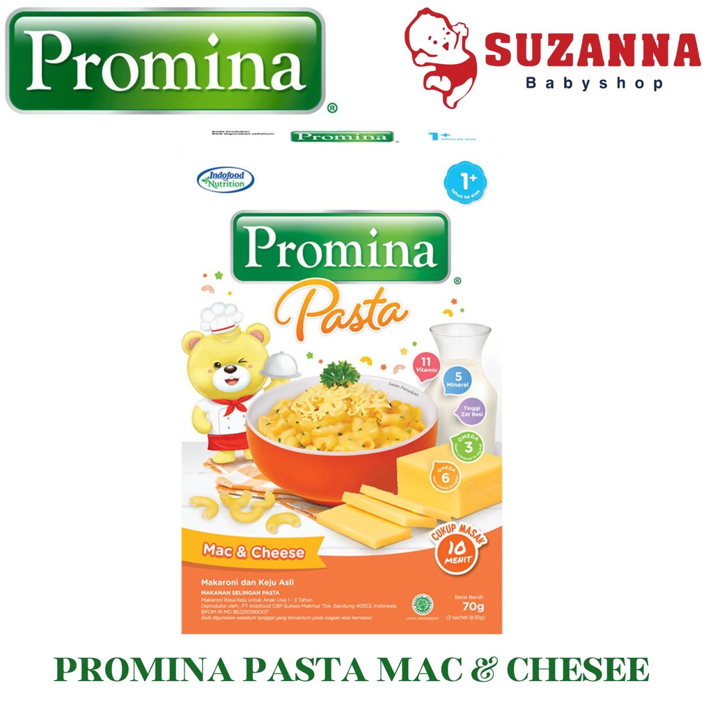 Jual Promina Pasta Mac Cheese Macroni Box 70 g | Shopee Indonesia