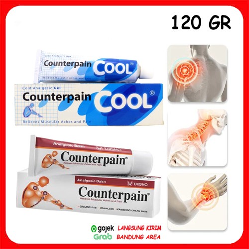 Jual Counterpain Analgesic dan Counterpain Cool 120 gr Counterpain ...