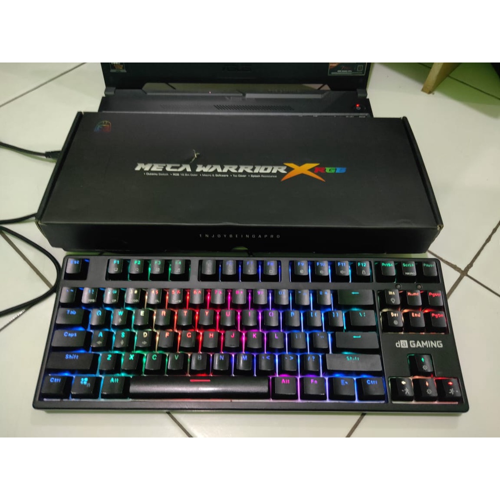 Jual Keyboard Gaming Digital Alliance Meca Warrior X RGB | Shopee Indonesia