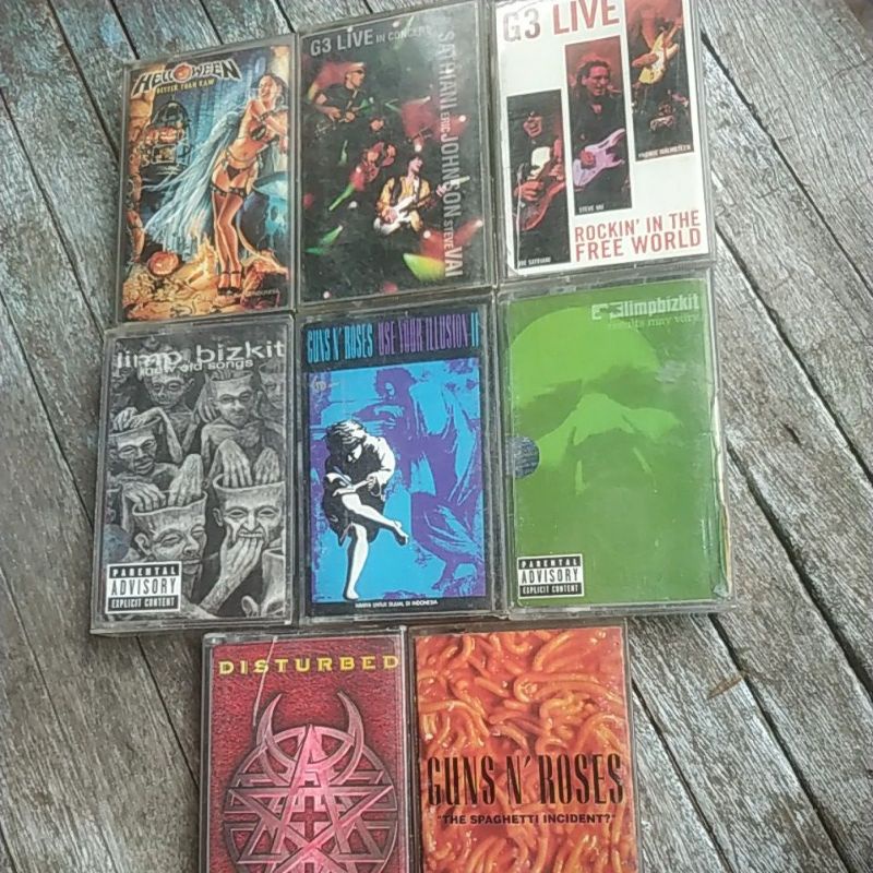 Jual Cassette Tape Rock/Metal (Baca Deskripsi!) | Shopee Indonesia