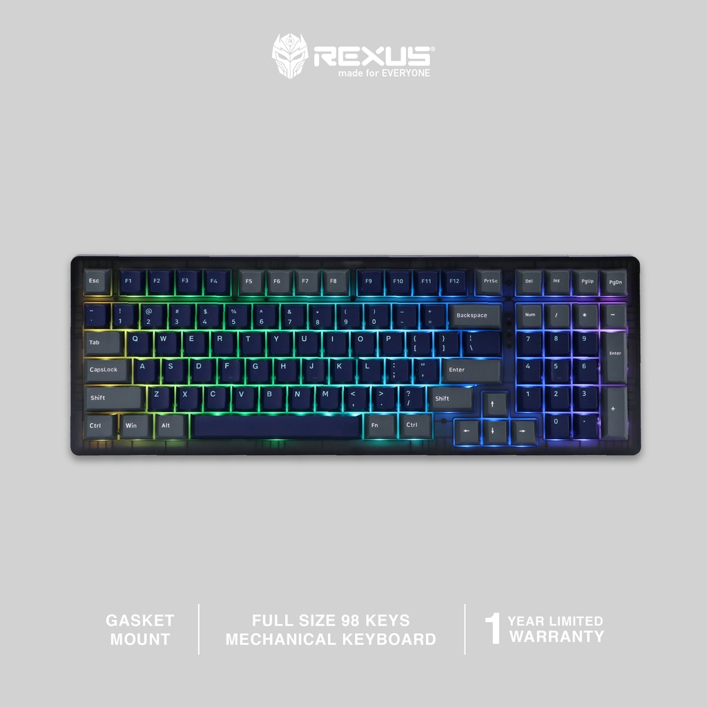 Jual Rexus Keyboard Gaming Mechanical Daxa M100x Ultimate | Shopee ...