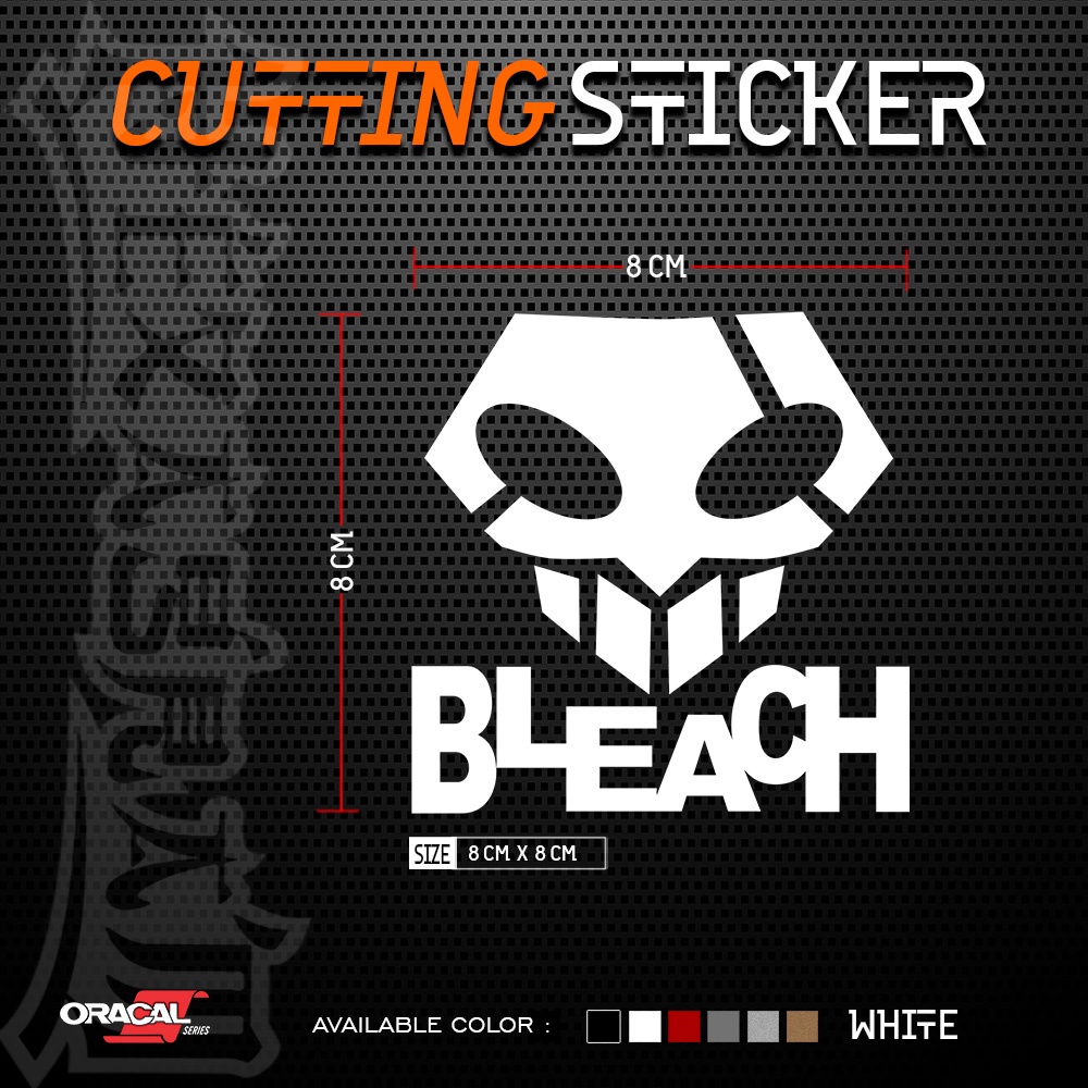Jual Cutting Sticker Anime BLEACH Logo | Stiker Cutting Anime Logo ...